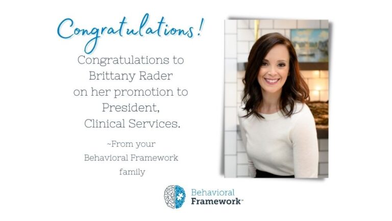 Introducing Brittany Rader as President, Clinical Services