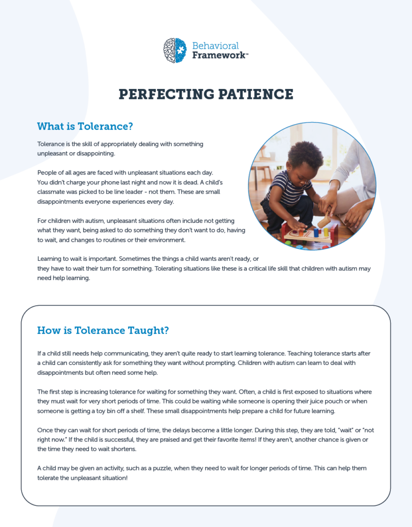 Education | Behavioral Framework